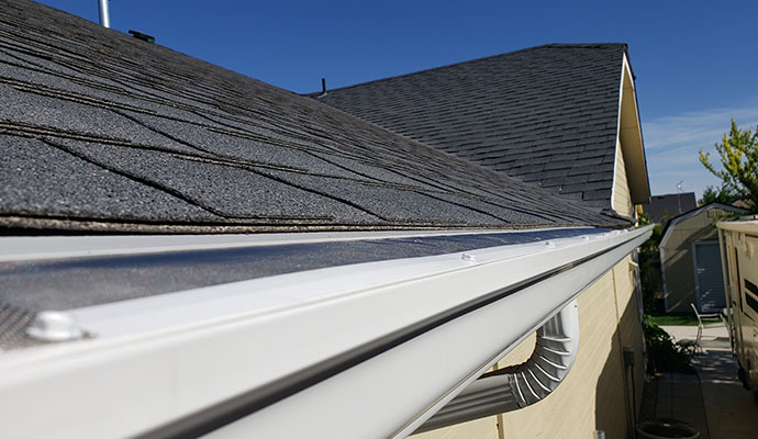 Aluminum Gutters Installed in Boise by Hunter Rain Gutters