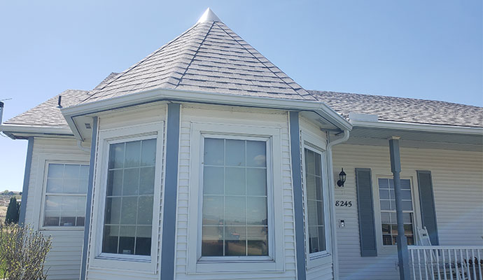 Aluminum Gutters Installed in Boise by Hunter Rain Gutters