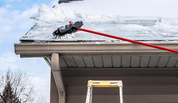 Gutter Snow Removal Services by Hunter Rain Gutters in Boise